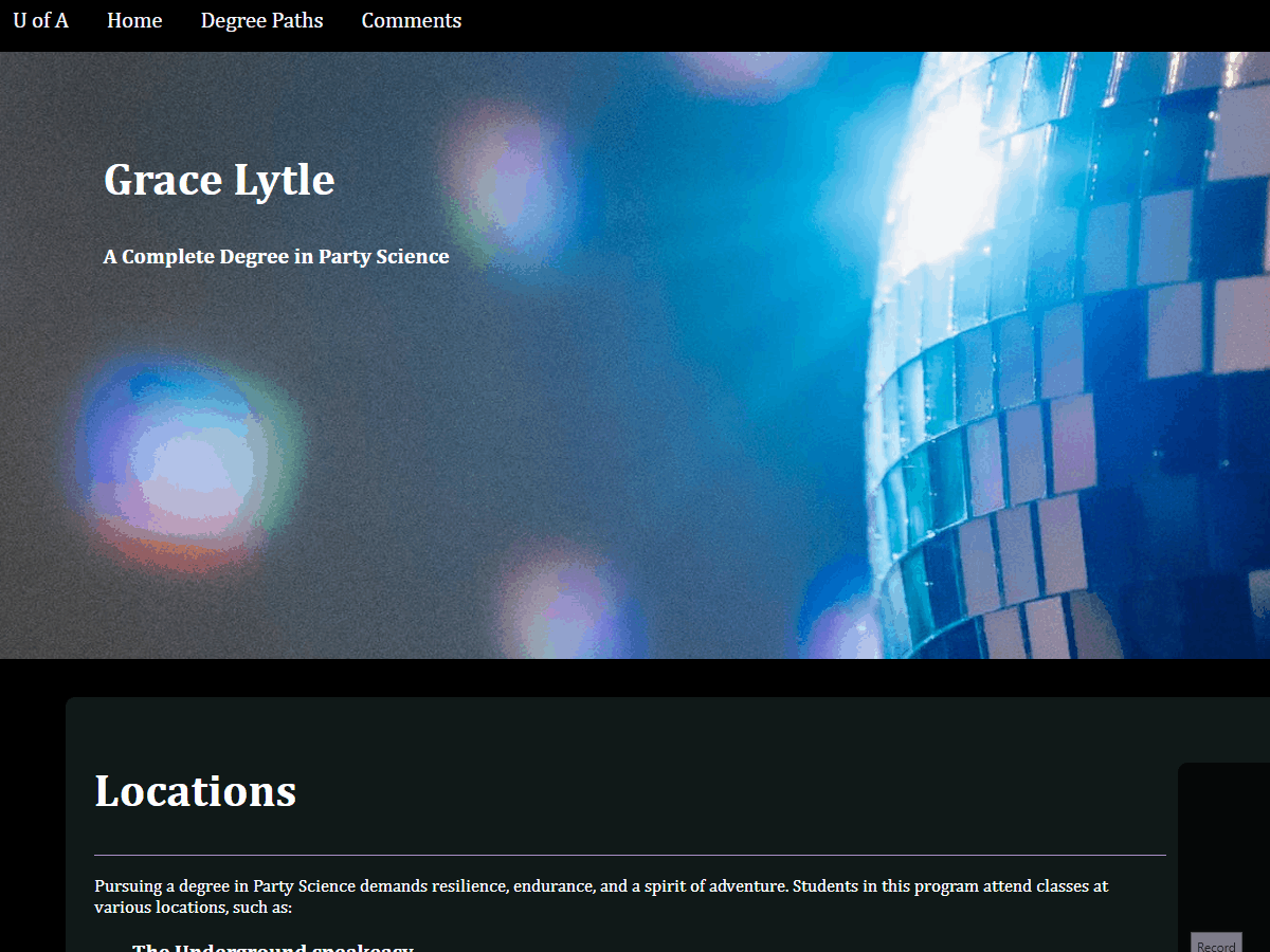 Grace Lytle - Portfolio